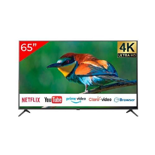 Tranza | Smart Tv Aiwa 65'' Dled 4k 60hz Isdbt Linux Comando De Voz