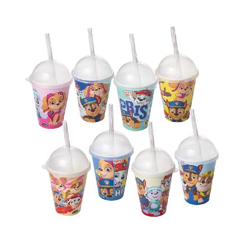 Cartoons | Vaso Plástico Milk Shake Paw Patrol 280 ml Diseños Surtidos ...