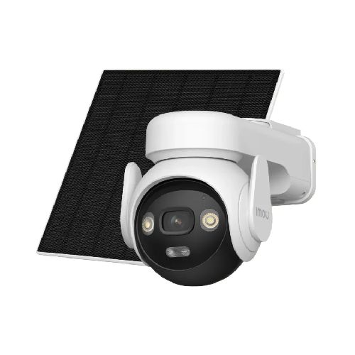 Lidertek | Camara Seguridad Imou AOV PT 4G 5MP 3K 360 Panel Solar